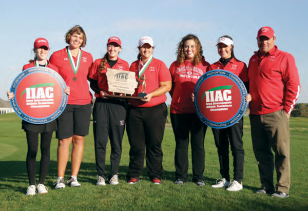 Central Captures Conference Women’s Golf Crown | Dutchology